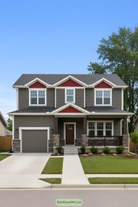 19 Red Accent House Exteriors That Elevate Curb Appeal