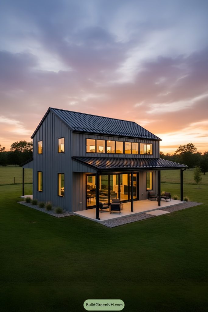 24 Steel Building House Designs That Are Durable and Beautiful
