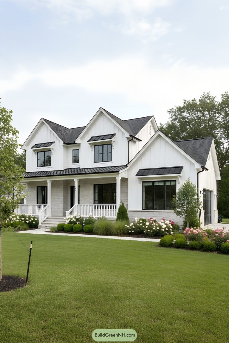 25 Suburban Farmhouses Inspired by Country Roots and Fresh Design