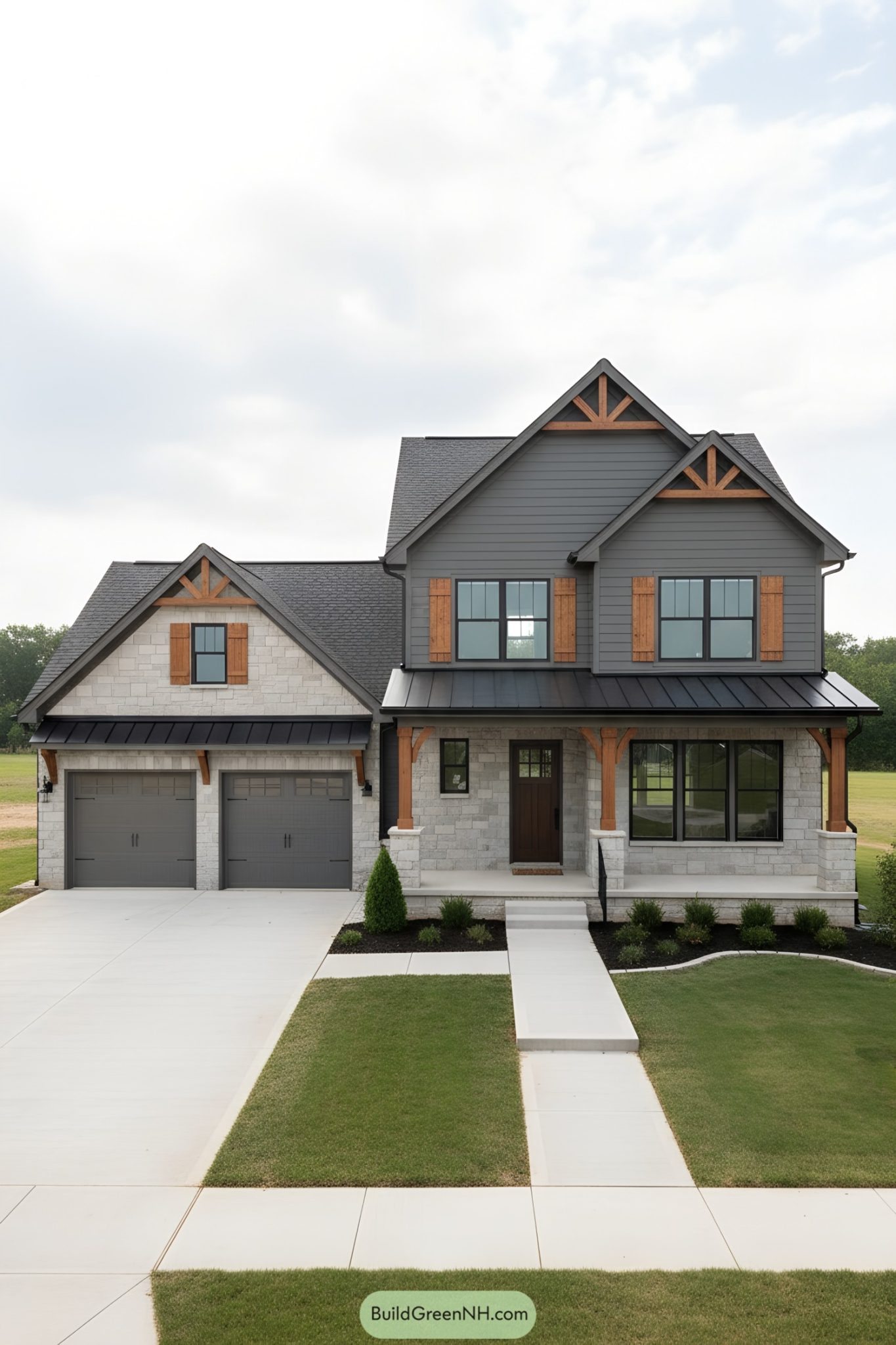 25 Suburban Farmhouses Inspired by Country Roots and Fresh Design