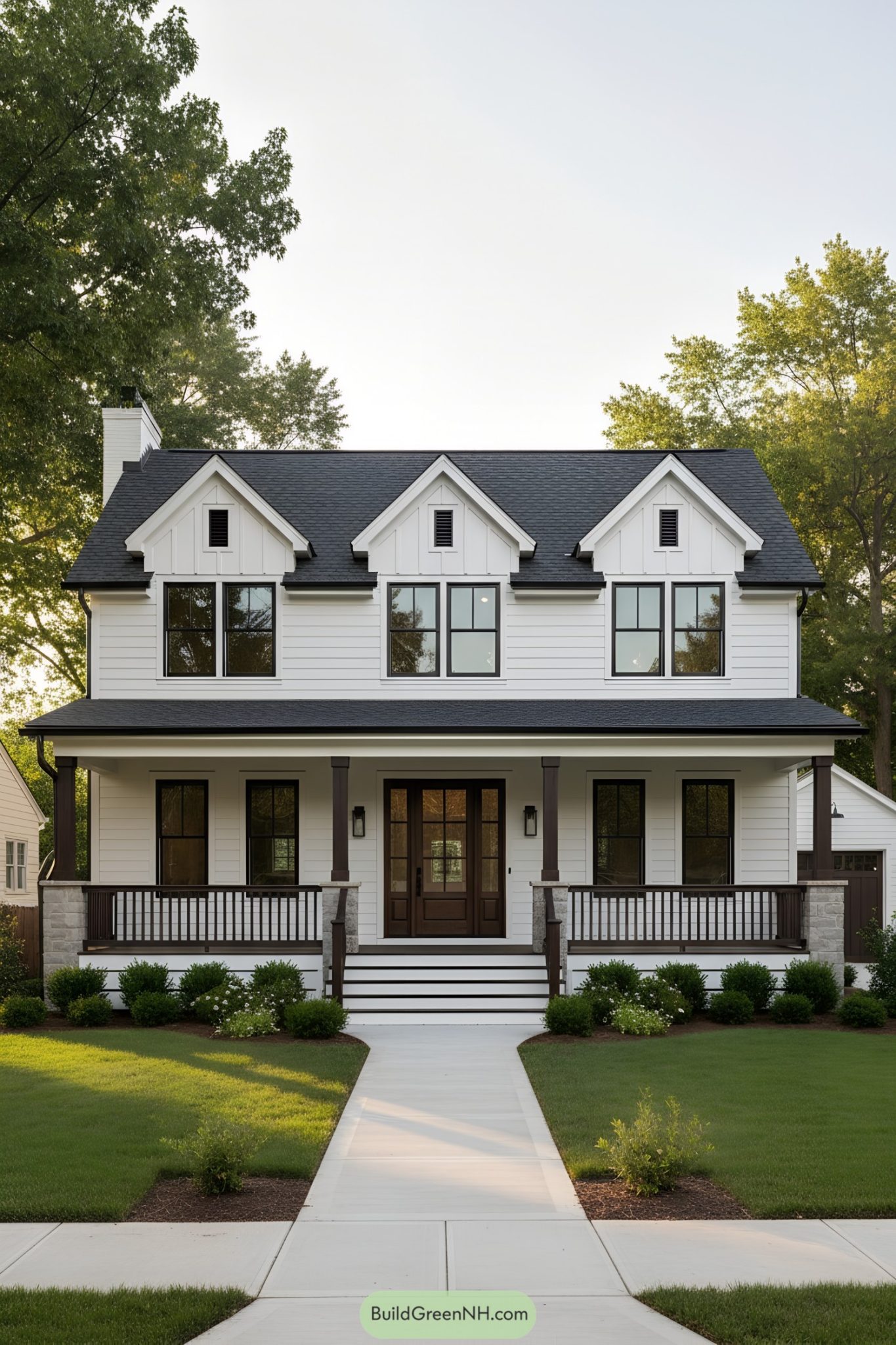 25 Suburban Farmhouses Inspired by Country Roots and Fresh Design