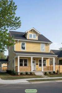21 Yellow Houses That Radiate Sunny Curb Appeal