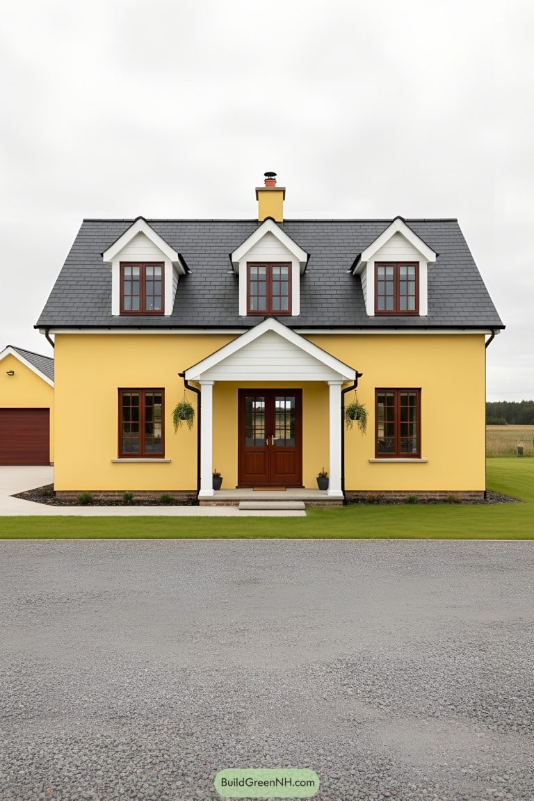 21 Yellow Houses That Radiate Sunny Curb Appeal
