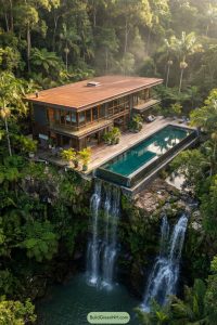 19 Stunning Houses on Waterfalls That Feel Wild