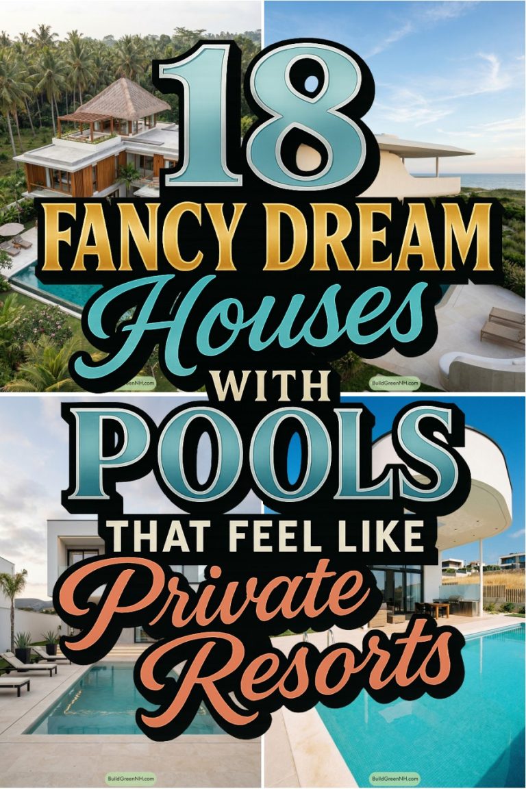 18 Fancy Dream Houses with Pools That Feel Like Private Resorts