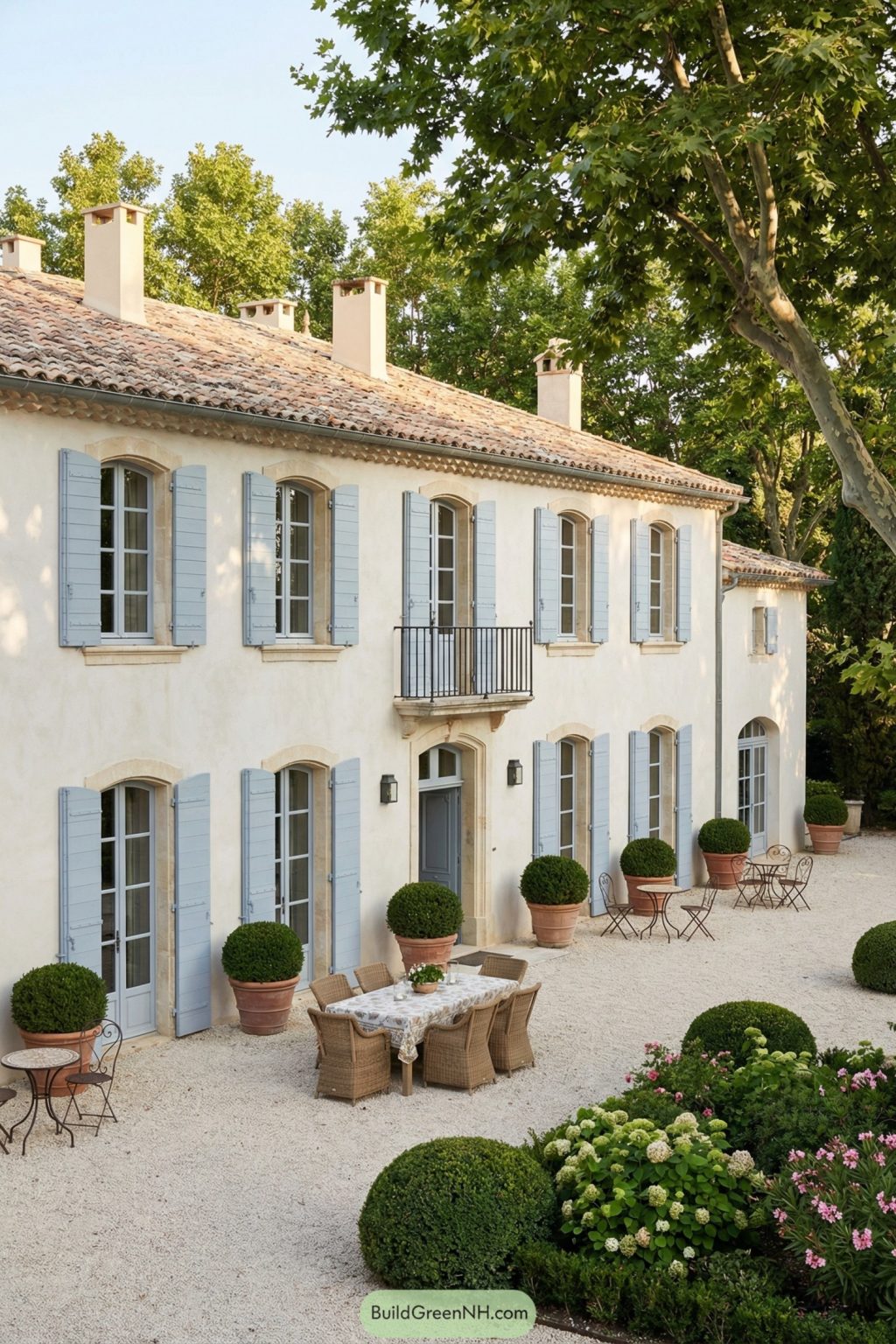 26 Timeless French House Courtyards Capturing European Elegance