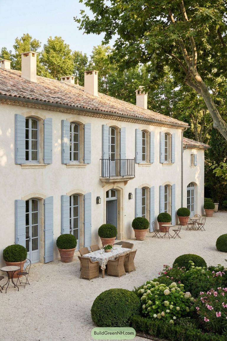 26 Timeless French House Courtyards Capturing European Elegance