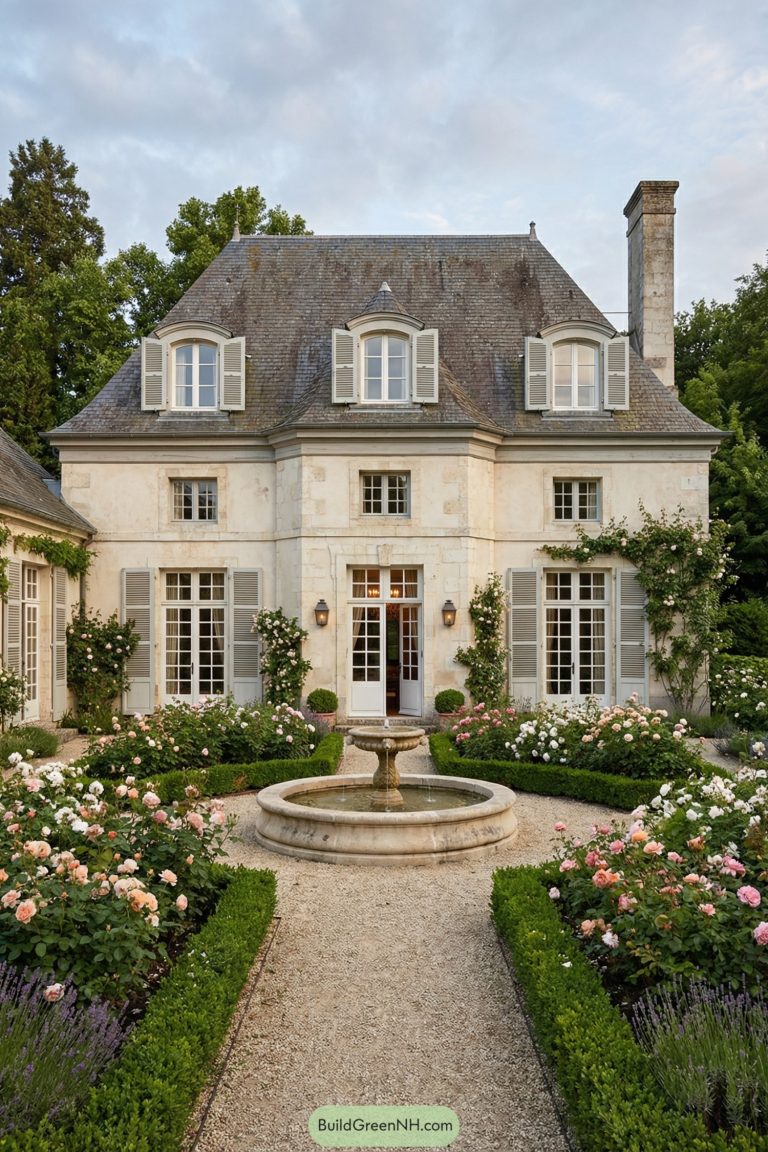 26 Timeless French House Courtyards Capturing European Elegance