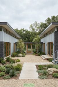 19 Houses with Front Courtyards That Know How to Welcome