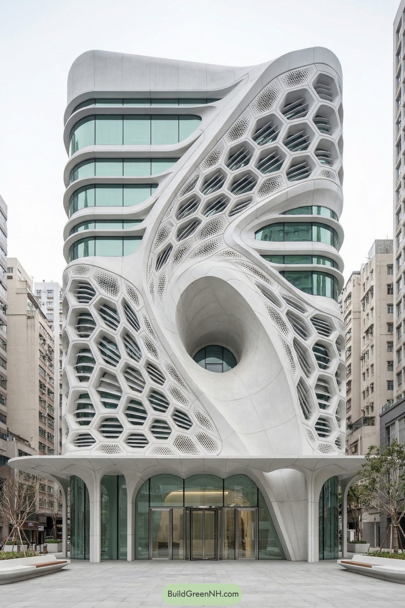 25 Futuristic High Tech Architecture Designs Shaping Tomorrow