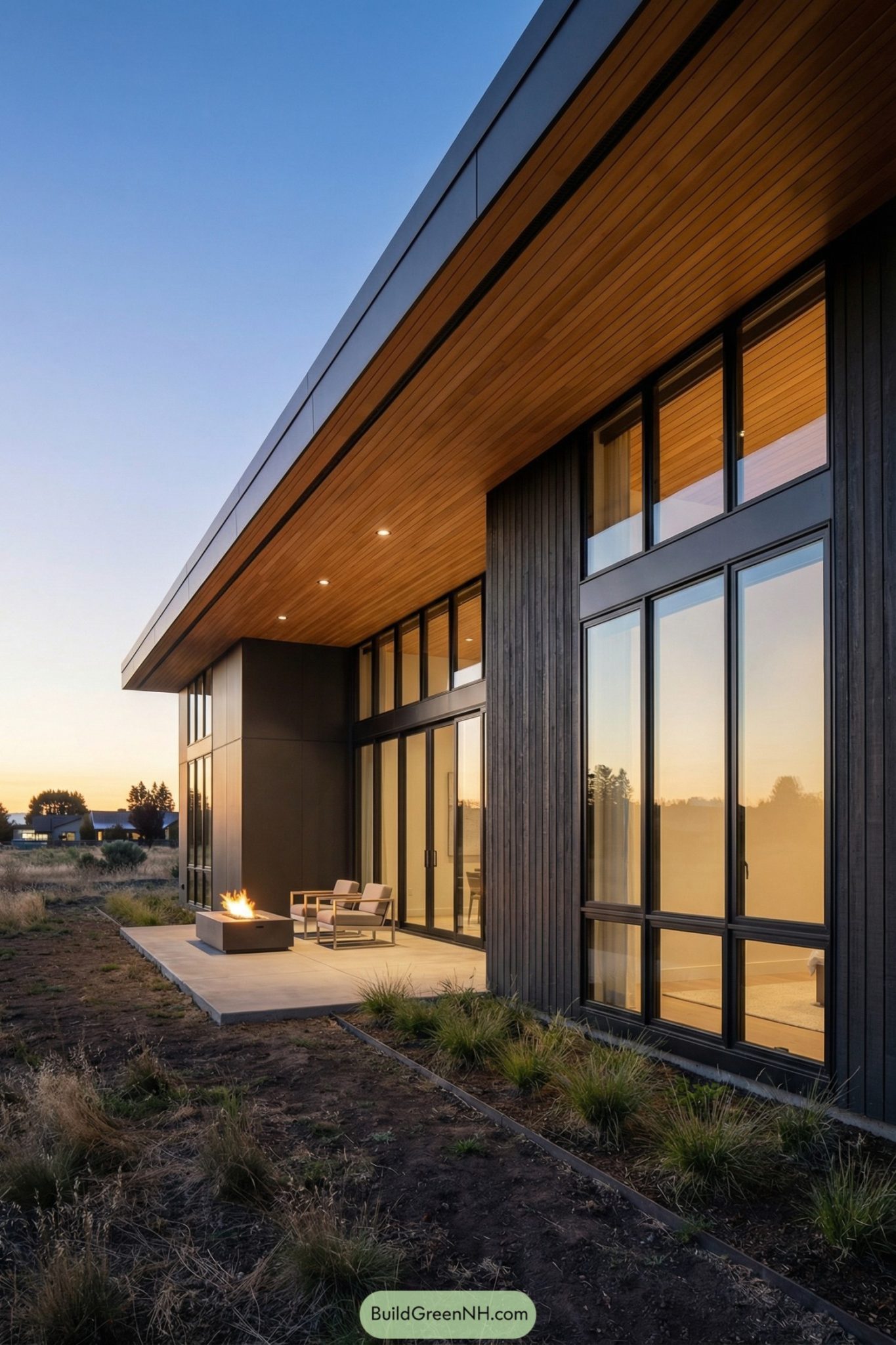 21 House Exteriors with Tall Windows That Make Vertical Design Shine
