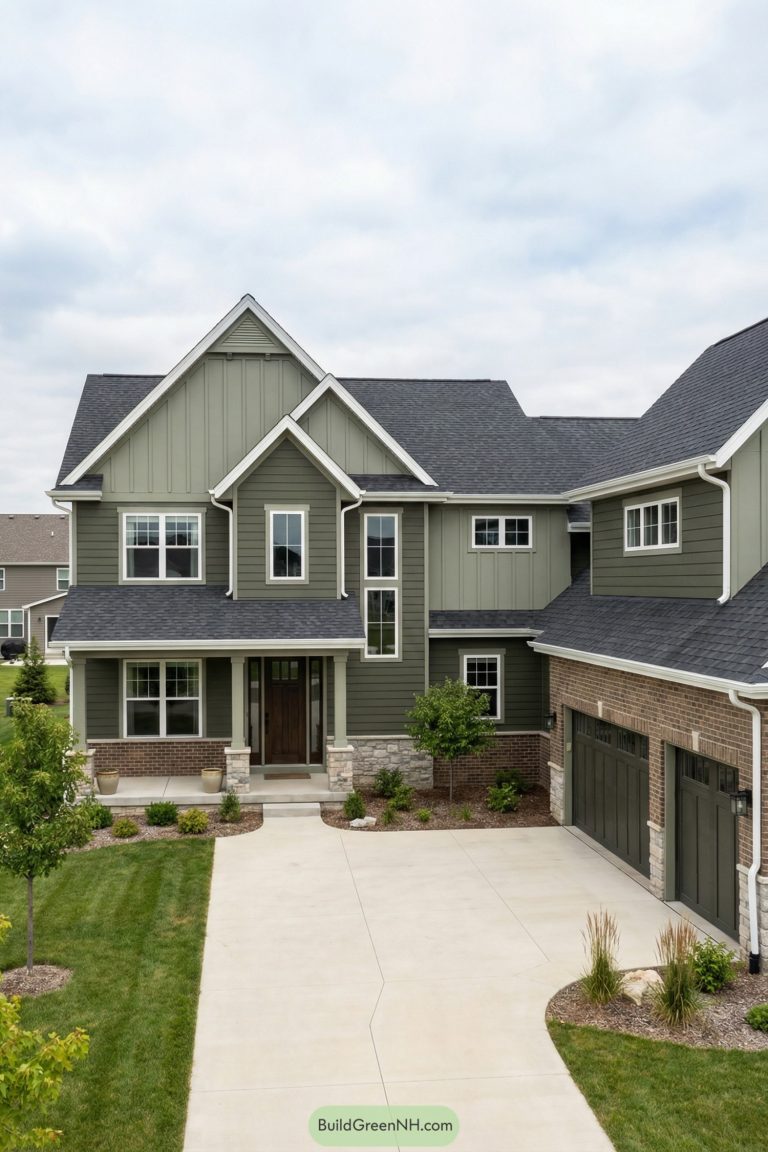 21 Houses With Green Siding That Prove Green Is Timeless