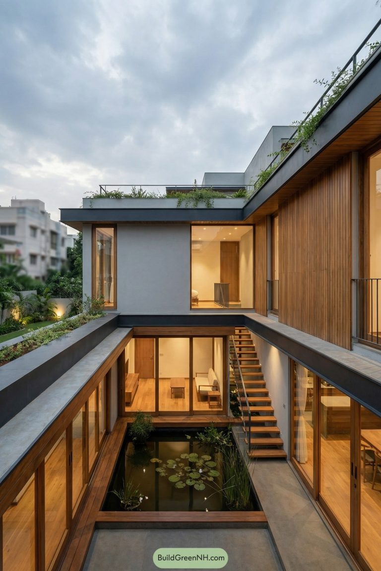 23 Houses With Inner Courtyards Focused Green