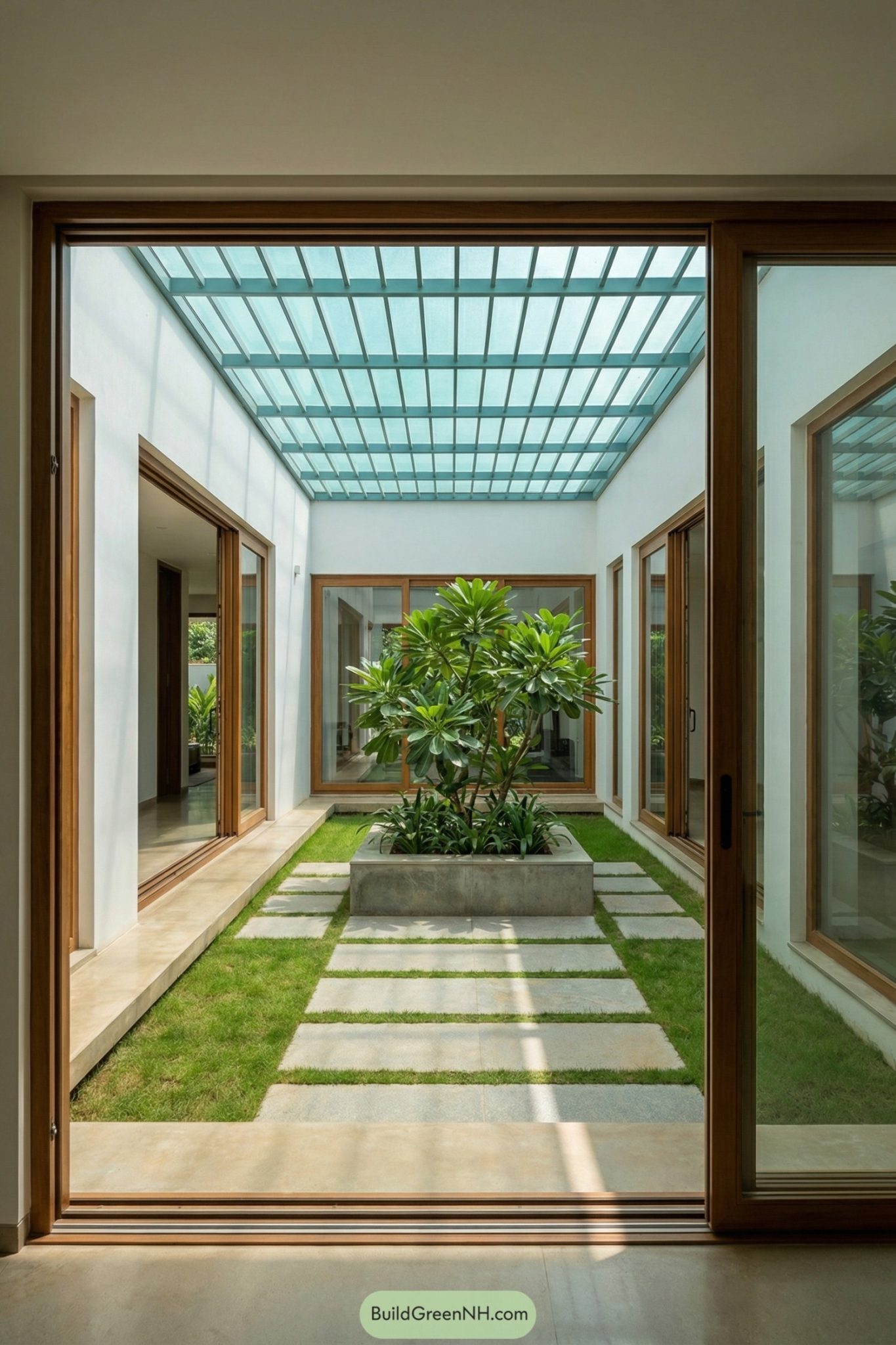 23 Houses With Inner Courtyards Focused Green
