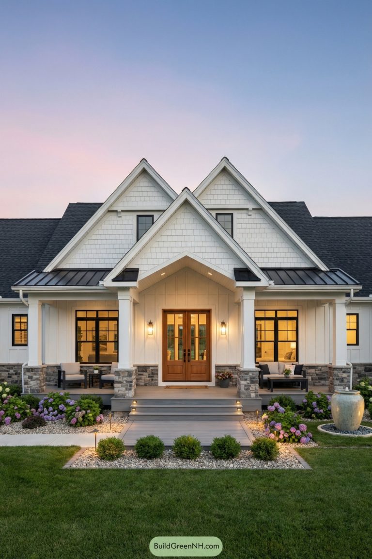 25 Houses with Porch Gables That Amp Up the Curb Appeal