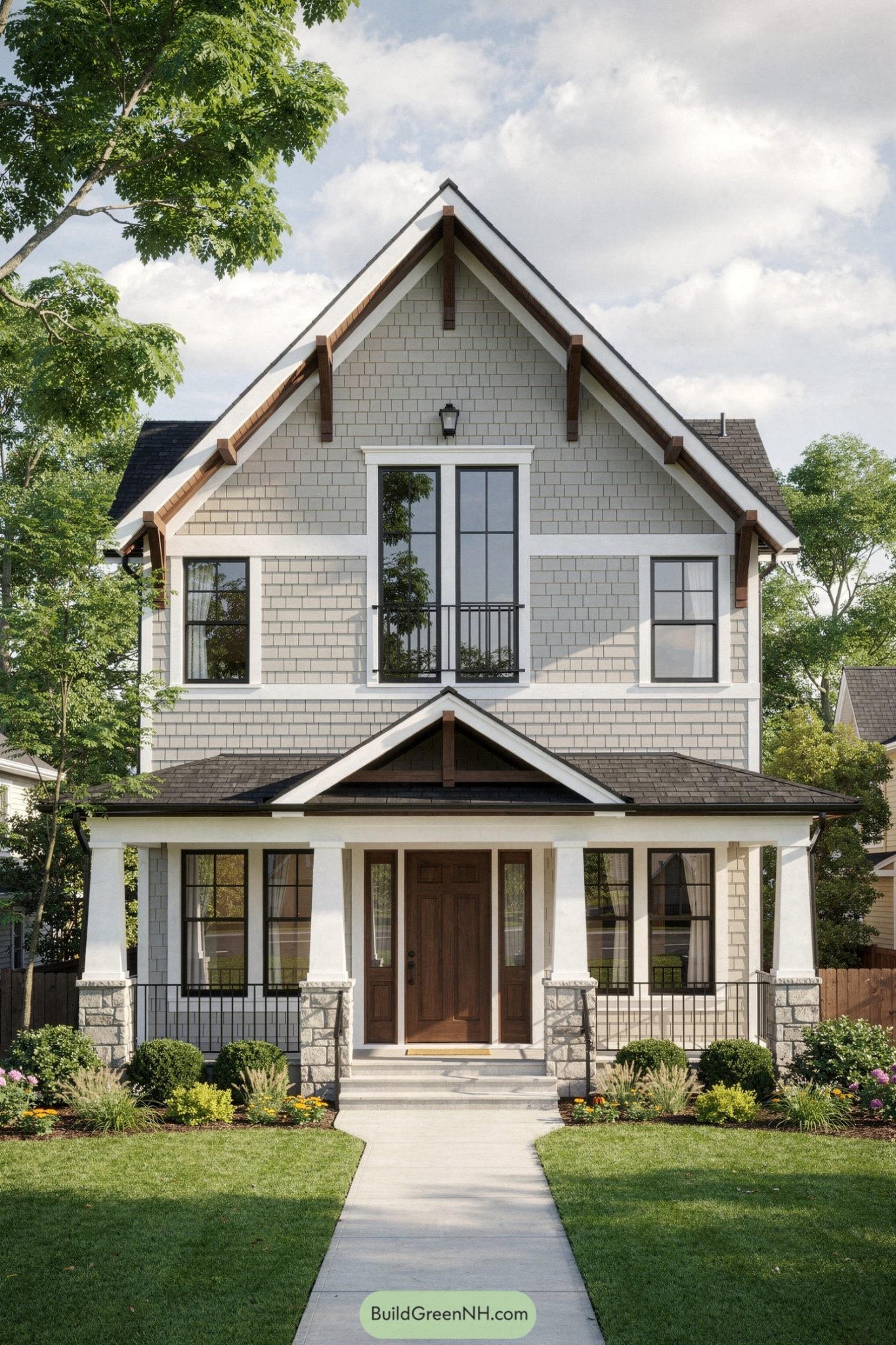 23 Inspiring House Designs with Shingle Siding for Color and Texture