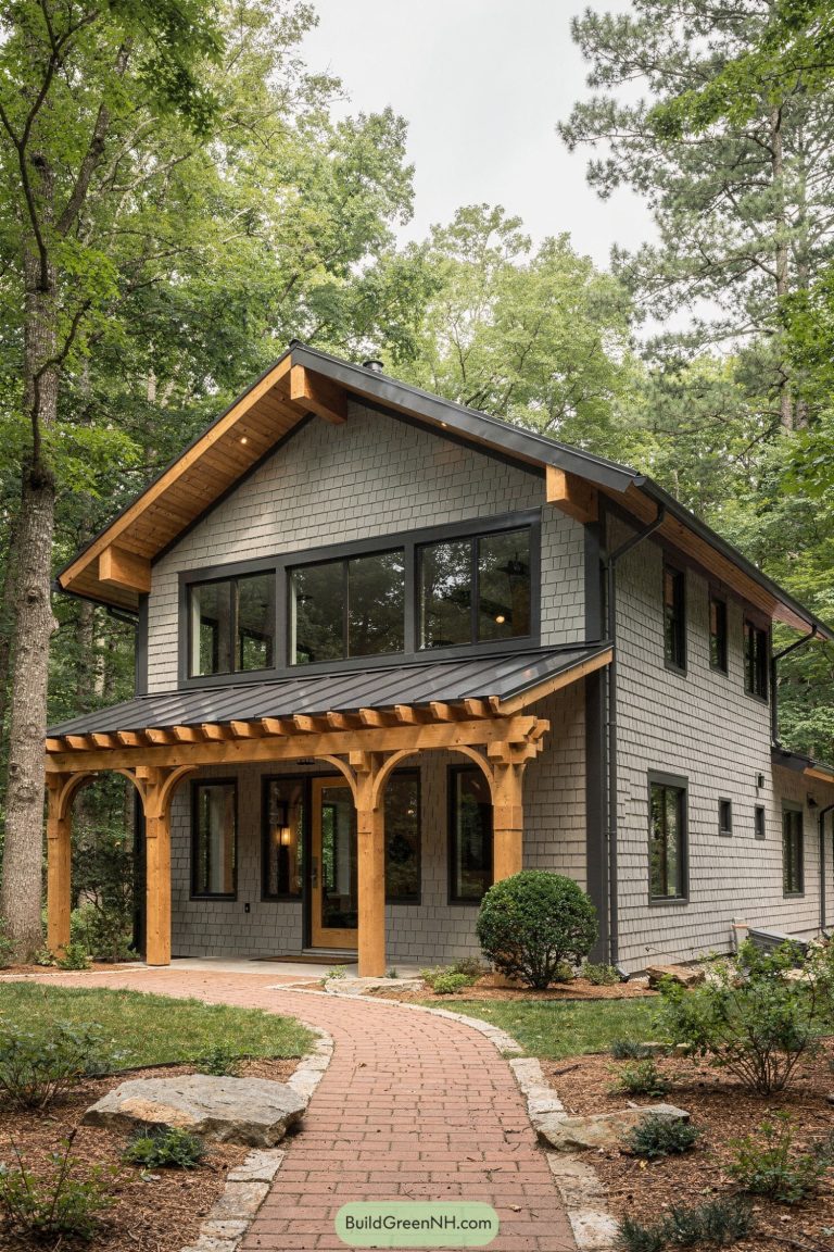 23 Inspiring House Designs with Shingle Siding for Color and Texture