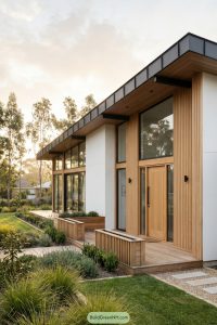 21 Houses with Timber Slats That Make Wood the Star of the Facade