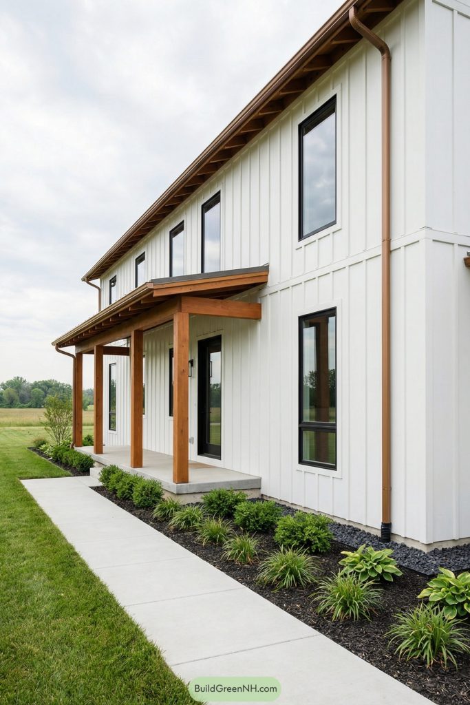20 Houses with Vertical Siding That Embrace Classic Forms