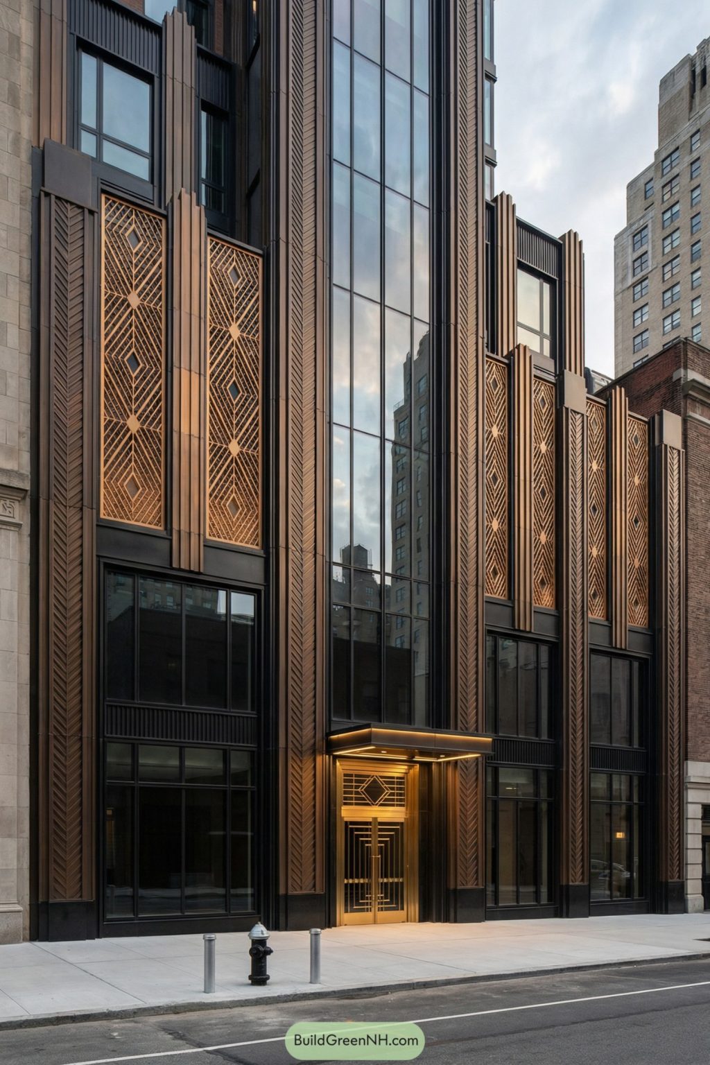 24 Modern Art Deco Facades for a New Exterior Design Vision