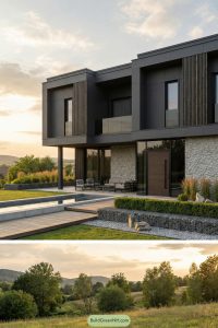 25 Striking Dark Modern Houses That Will Wow You