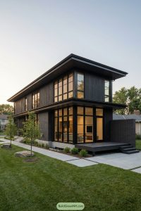 25 Striking Dark Modern Houses That Will Wow You