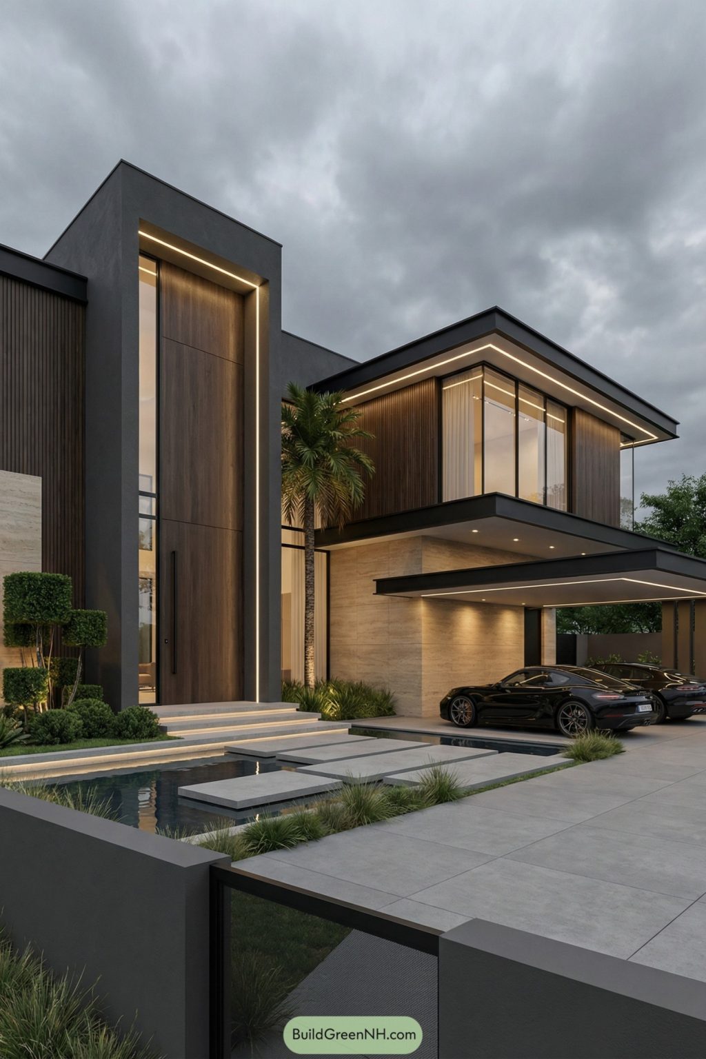 25 Striking Dark Modern Houses That Will Wow You