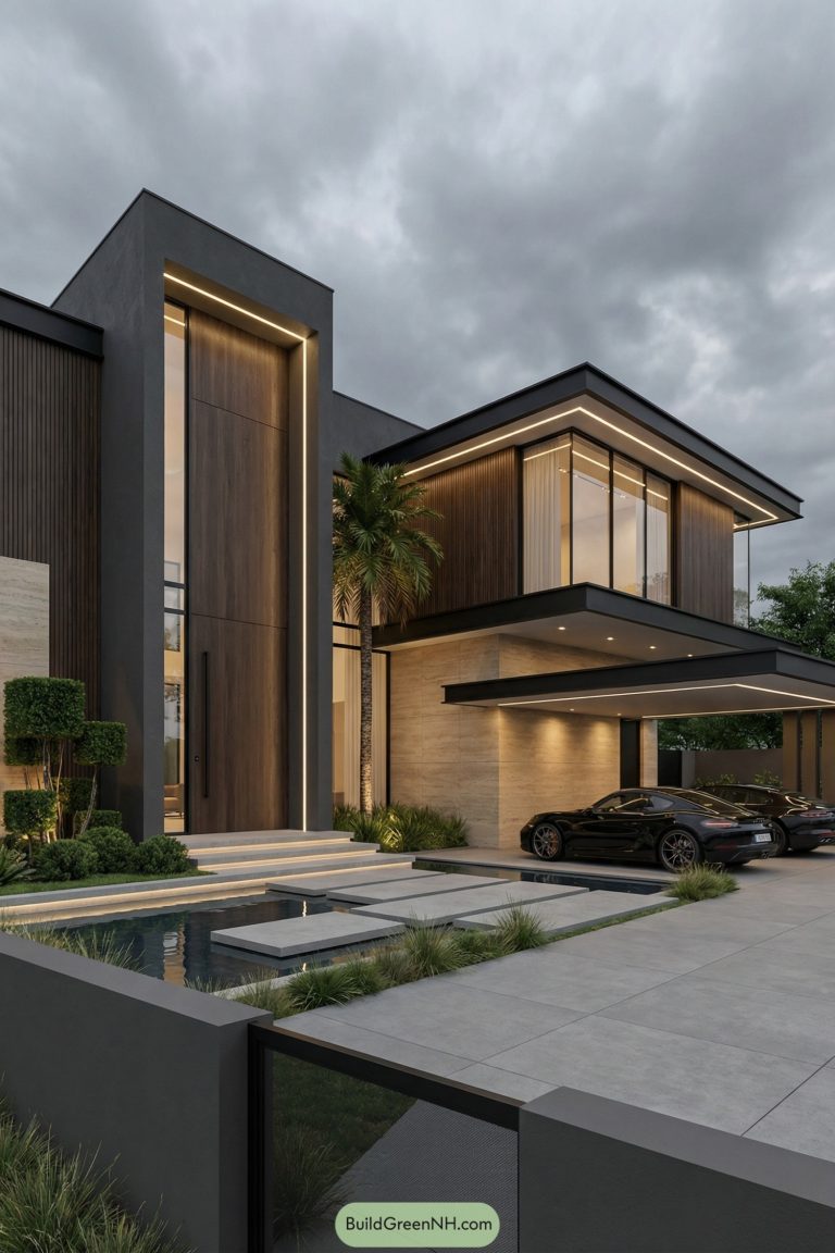 25 Striking Dark Modern Houses That Will Wow You