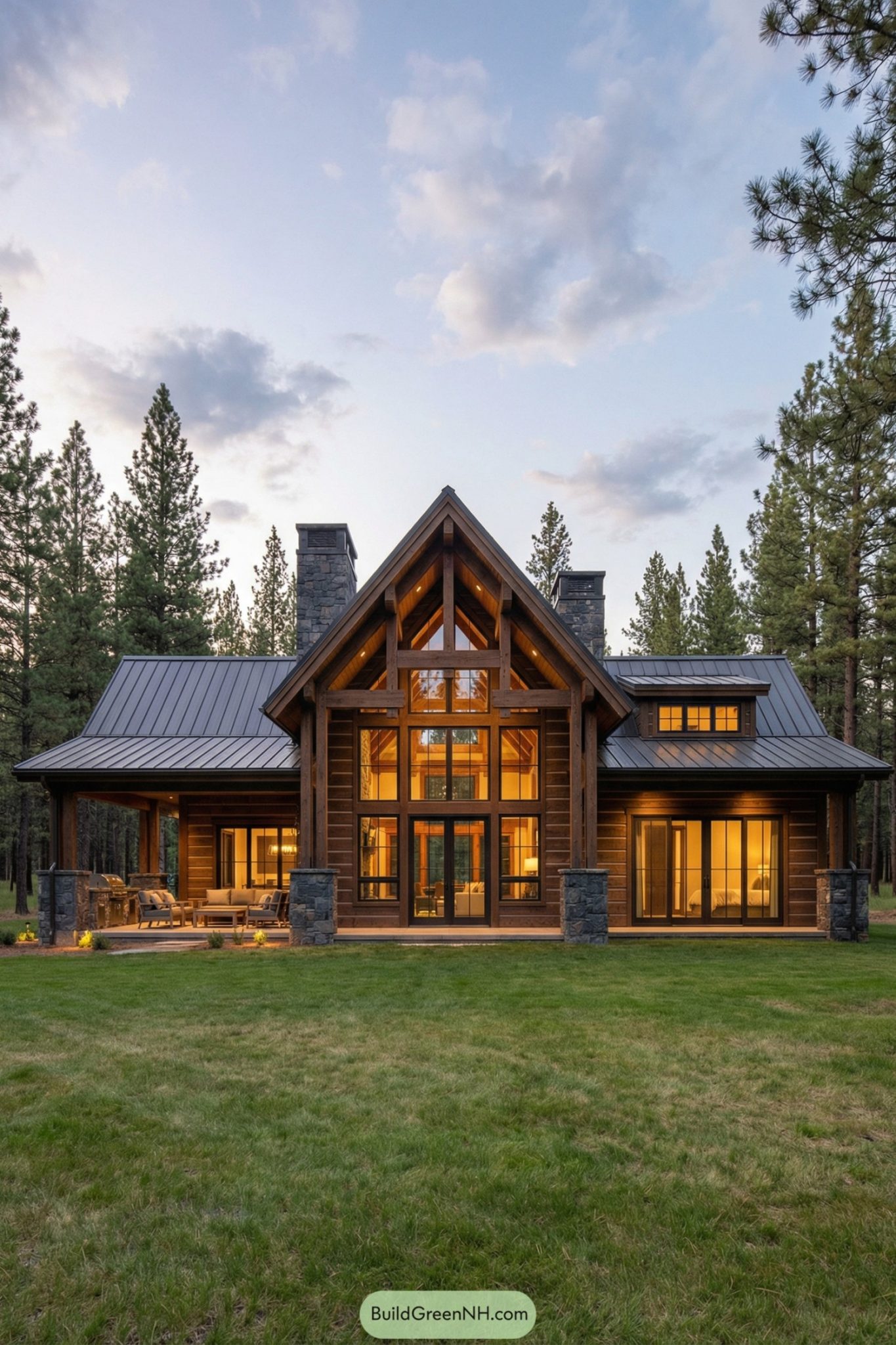21 Modern Log Cabin Houses That Redefine the Style