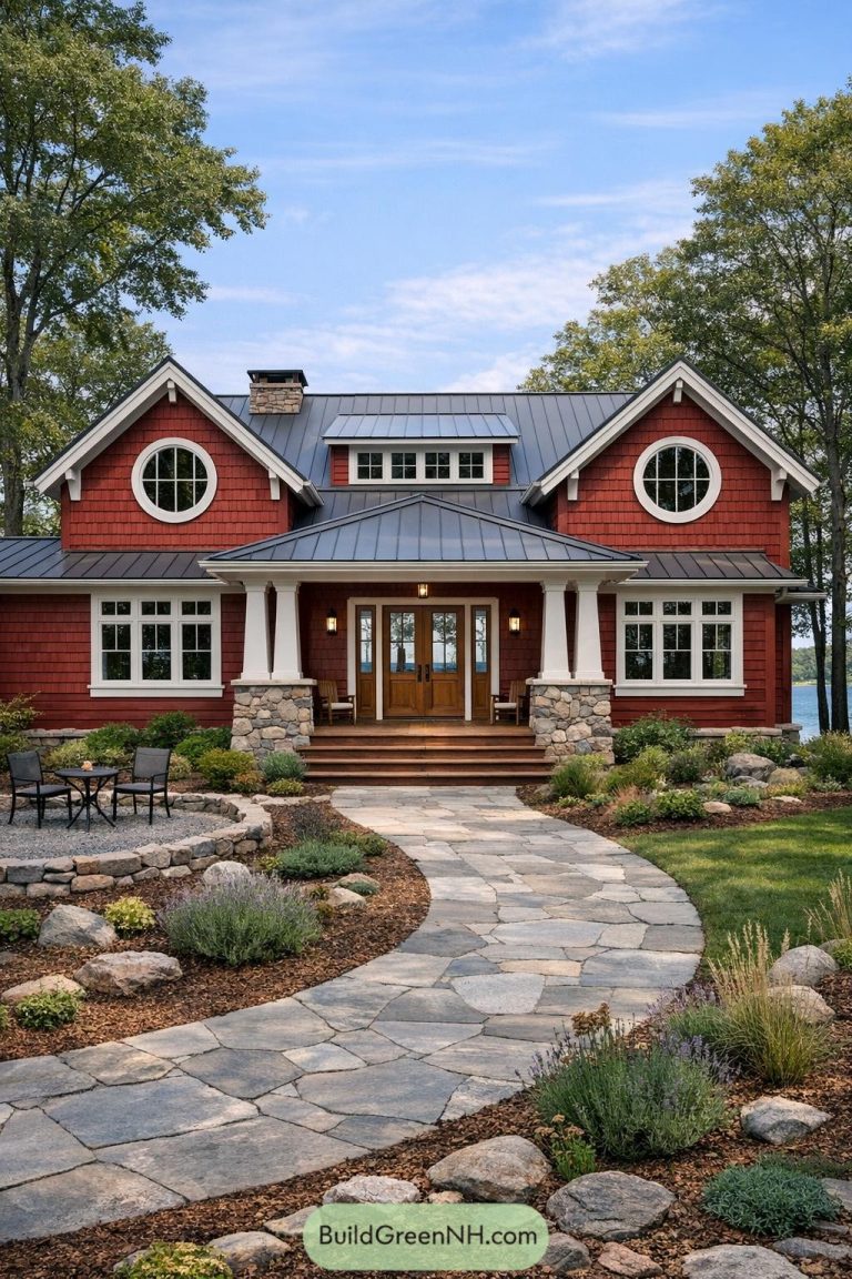 21 Red House Exteriors That Make Modern Design Stand Out