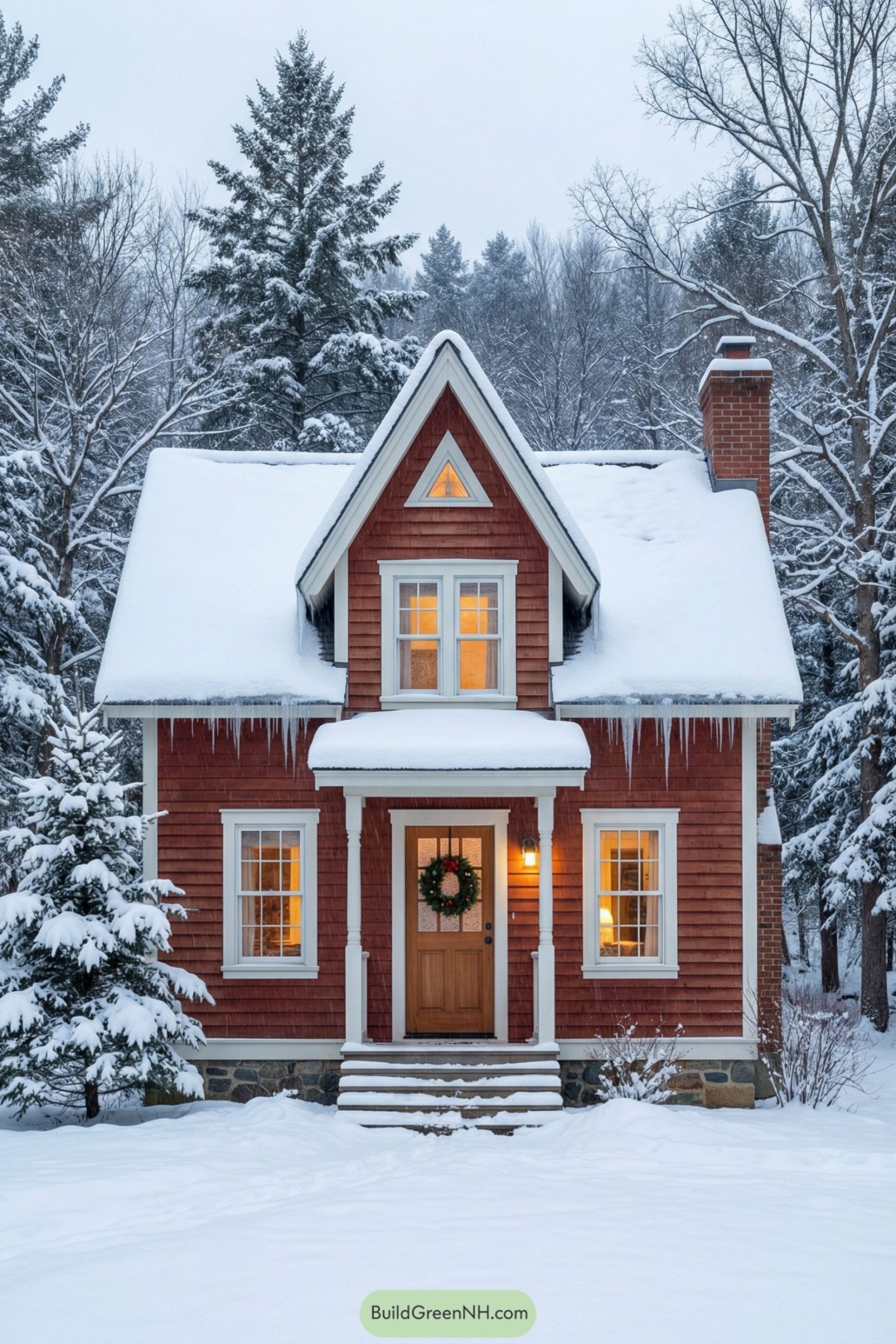 25 Enchanting Snowy Houses to Spark Your Winter Dreams