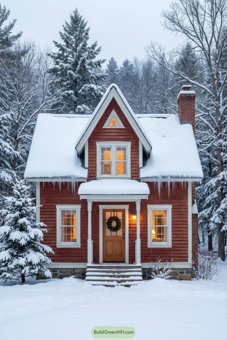 25 Enchanting Snowy Houses to Spark Your Winter Dreams