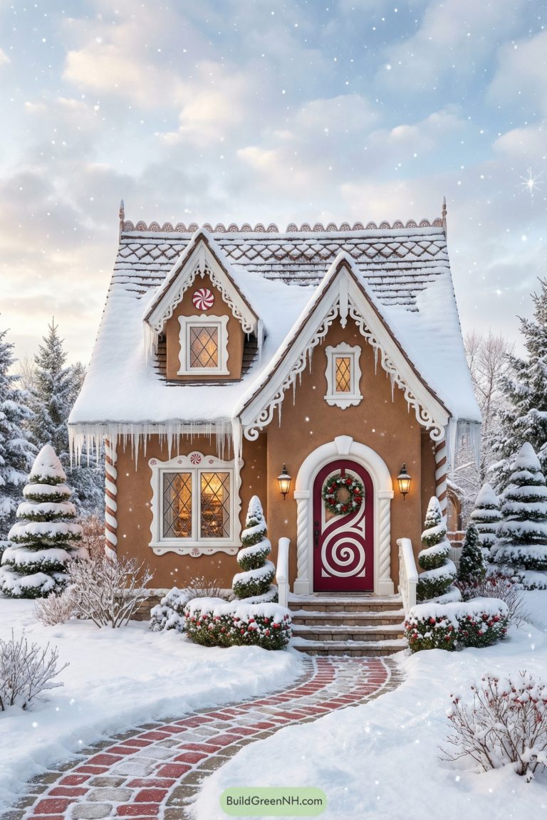 25 Enchanting Snowy Houses to Spark Your Winter Dreams