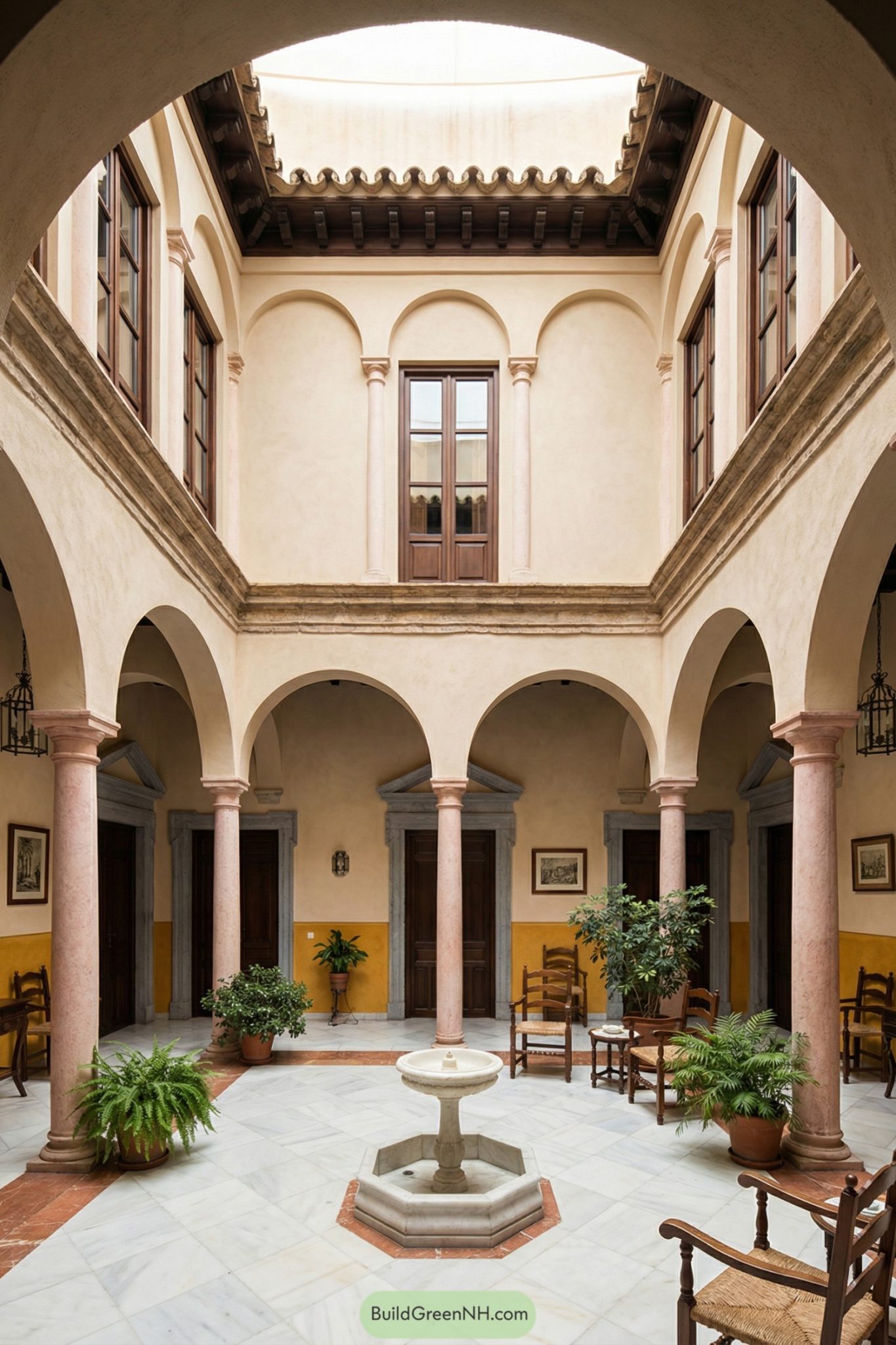 27 Iconic Spanish Houses with Courtyards and Amazing Charm