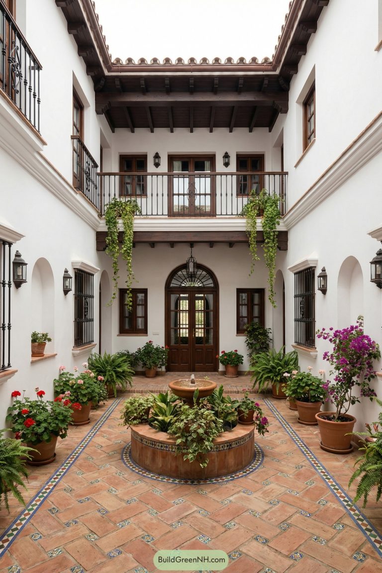27 Iconic Spanish Houses with Courtyards and Amazing Charm