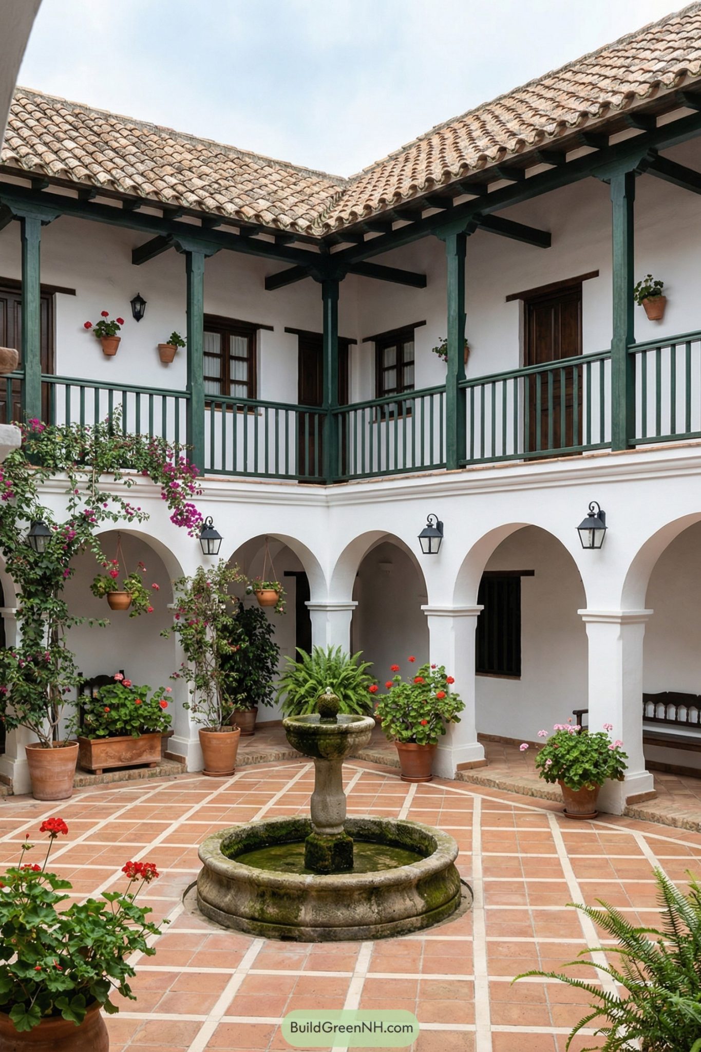 27 Iconic Spanish Houses with Courtyards and Amazing Charm