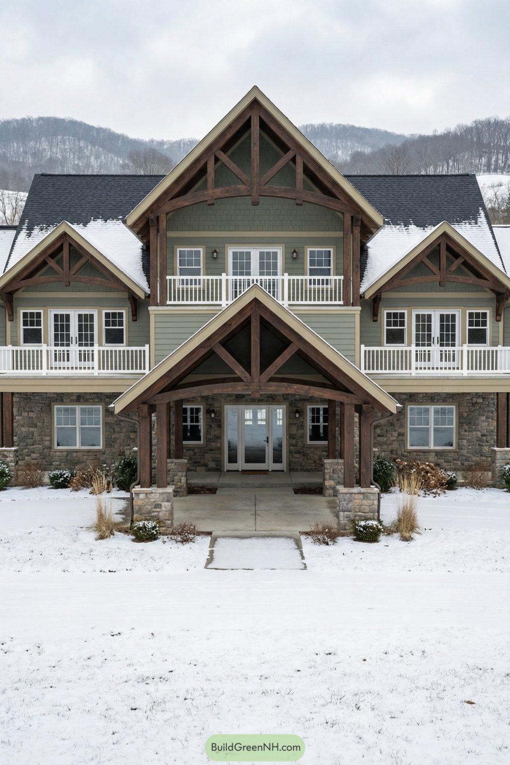 22 Timber Truss House Exteriors That Make Facades Beautiful