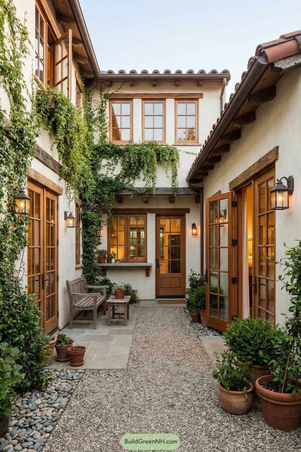 26 Tiny Houses with Courtyard Gardens That Maximize Greenery