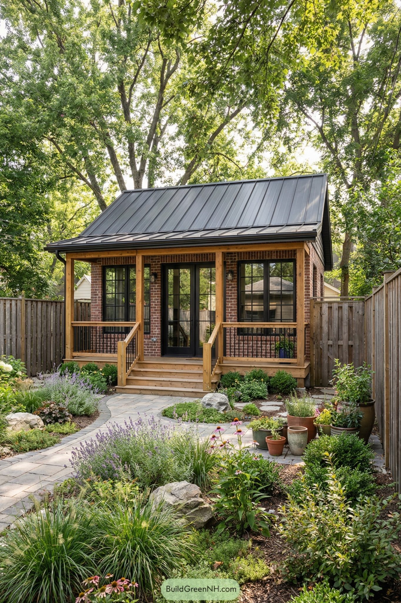 26 Tiny Houses with Courtyard Gardens That Maximize Greenery
