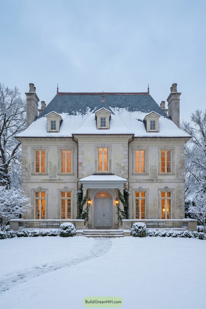 24 Enchanting Winter Wonderland House Designs That Spark Seasonal Magic