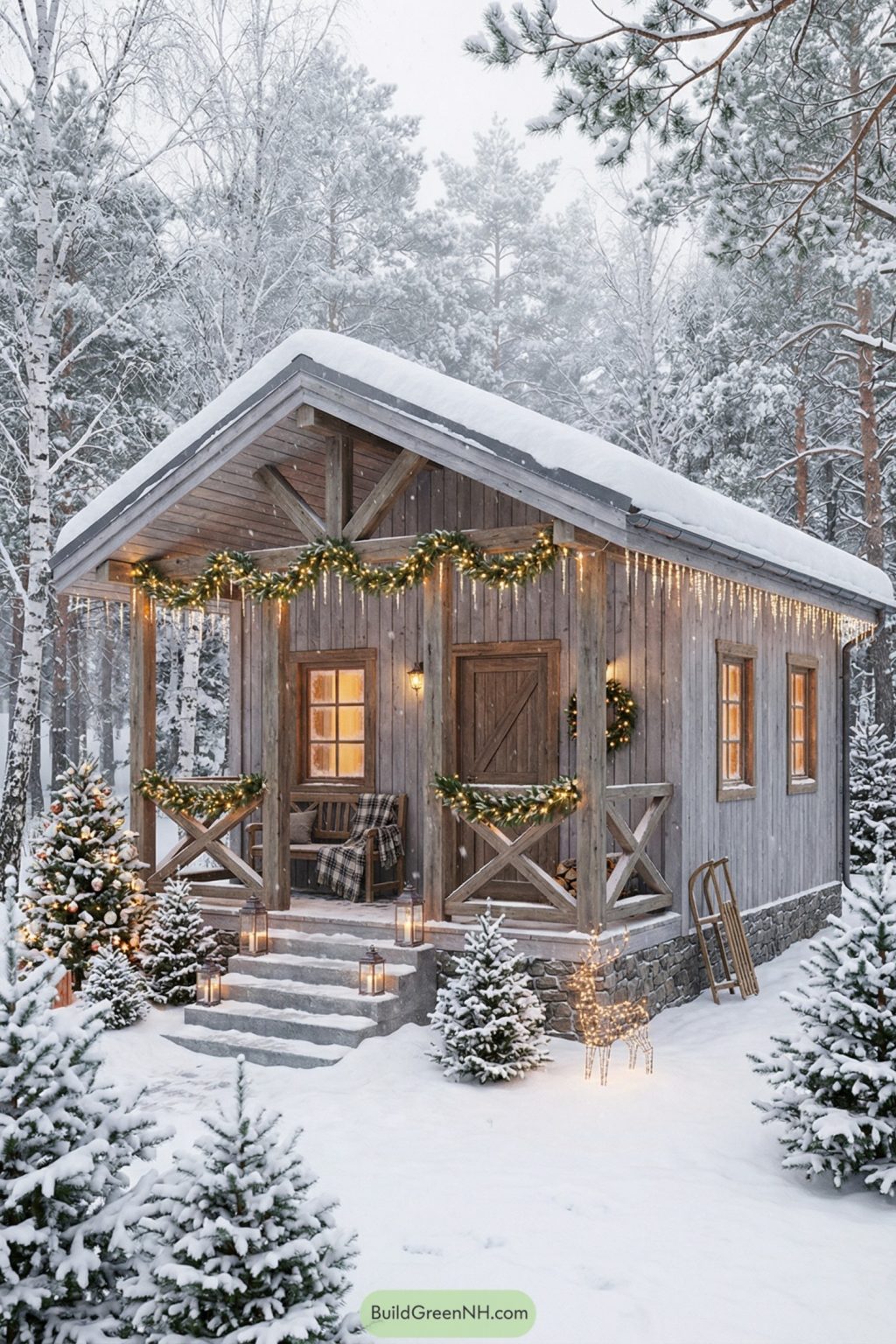 24 Enchanting Winter Wonderland House Designs That Spark Seasonal Magic