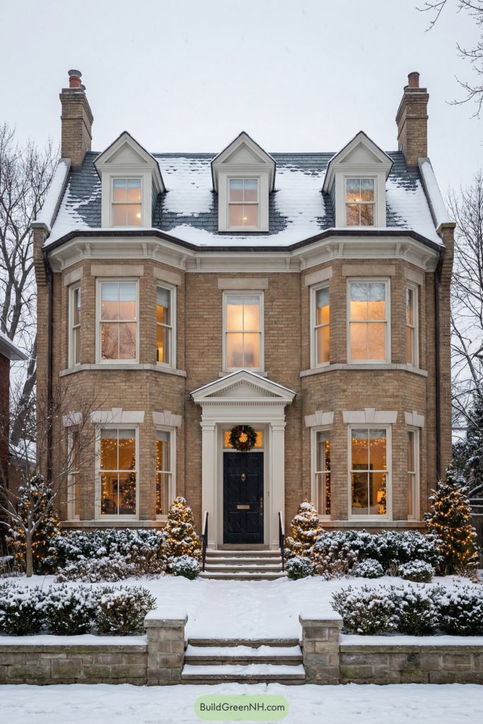 24 Enchanting Winter Wonderland House Designs That Spark Seasonal Magic