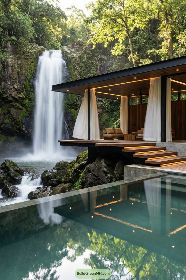 19 Stunning Houses on Waterfalls That Feel Wild