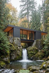 19 Stunning Houses on Waterfalls That Feel Wild