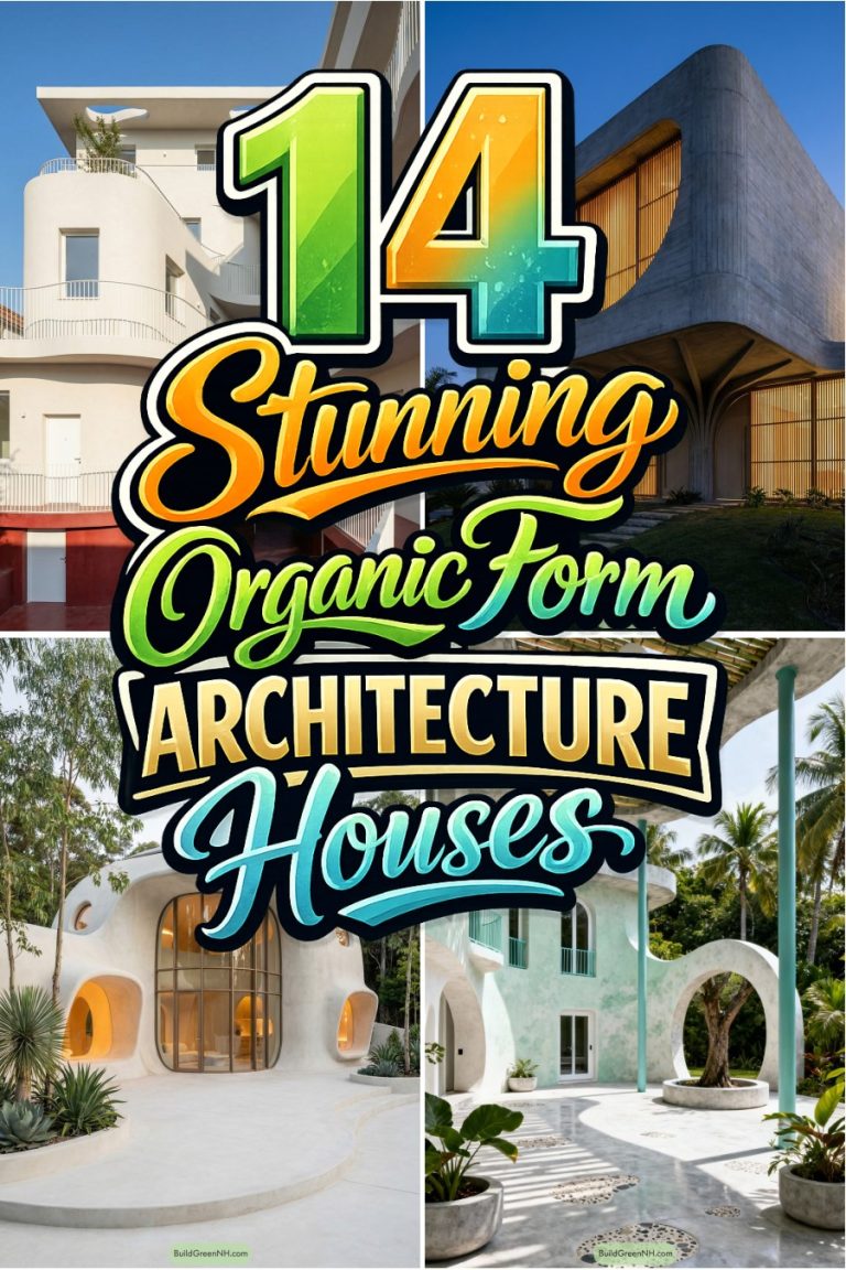 14 Stunning Organic Form Architecture Houses