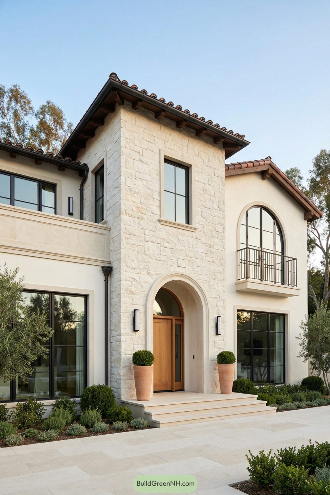 27 Dreamy White Stucco Houses for Your Home Inspiration