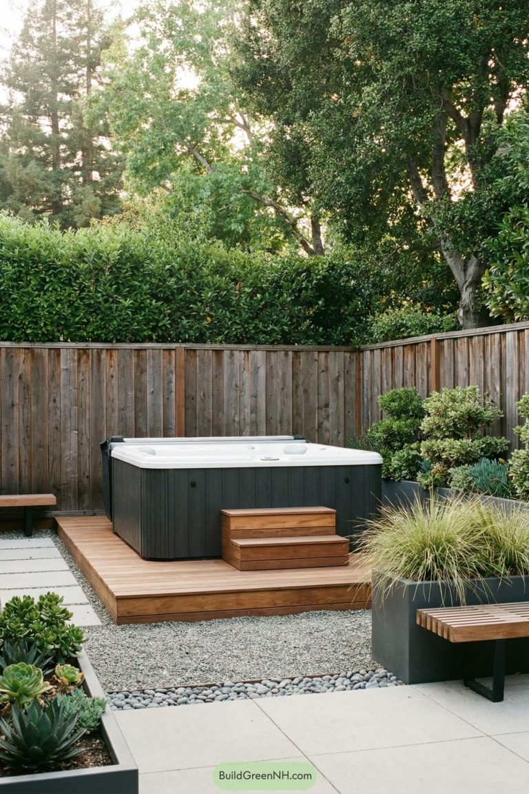 24 Blissful Outdoor Jacuzzi Ideas to Transform Your Backyard Retreat