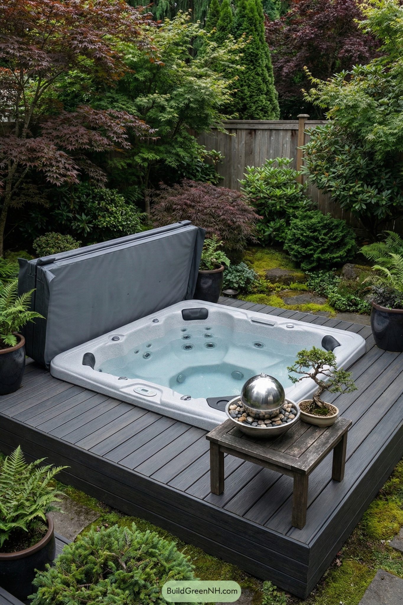 24 Blissful Outdoor Jacuzzi Ideas to Transform Your Backyard Retreat