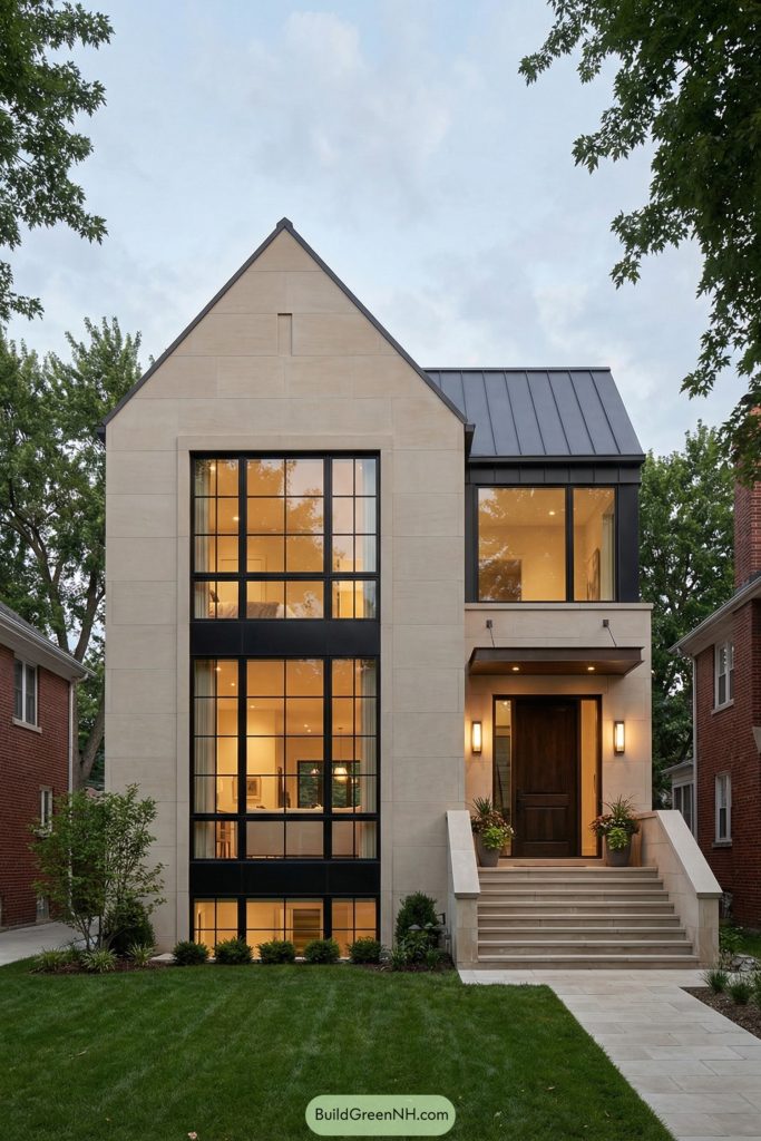 21 Spectacular Exteriors With Big Front Windows