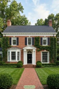 22 Classic Brick Colonial Houses That Inspire